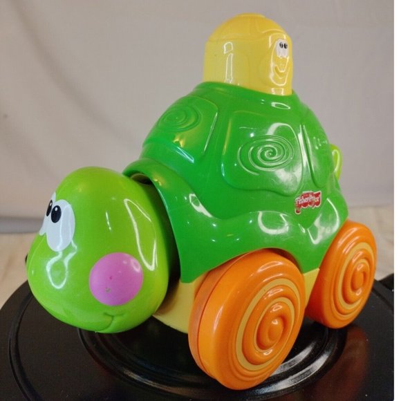 Fisher-Price | Toys | Fisher Price Go Baby Go Press And Crawl Turtle ...